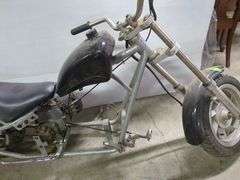 Chopper Style Mini Bike Frame - Delaware Auction Center
