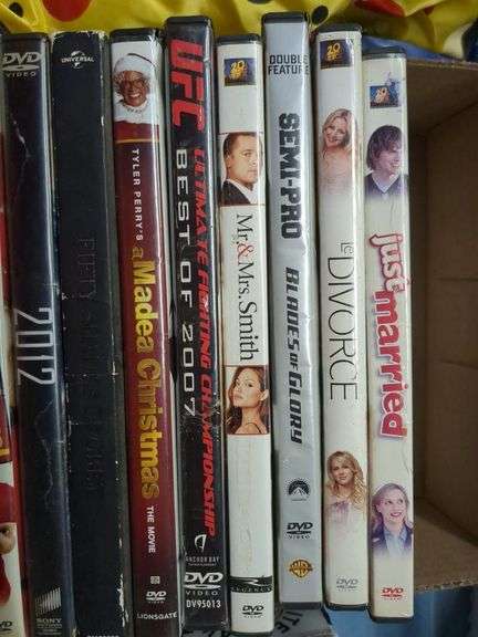 DVDs and Xbox Video Game - Delaware Auction Center