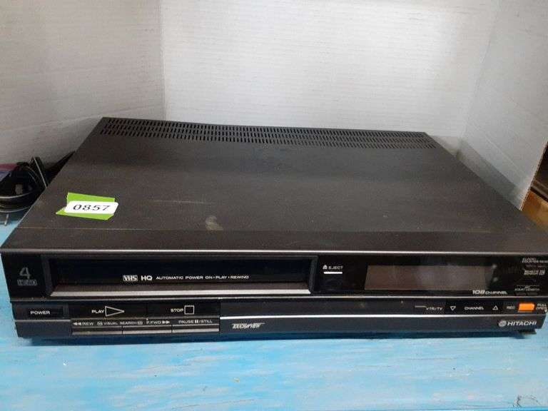Hitachi VHS Player - Delaware Auction Center