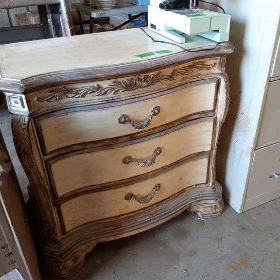 Bombay Style Small Chest of Drawers/Nightstand - Delaware Auction Center