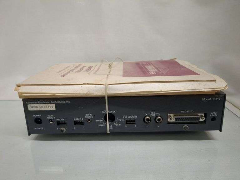 Pakratt Model PK 232 Multi Mode Data Controller - Delaware Auction Center