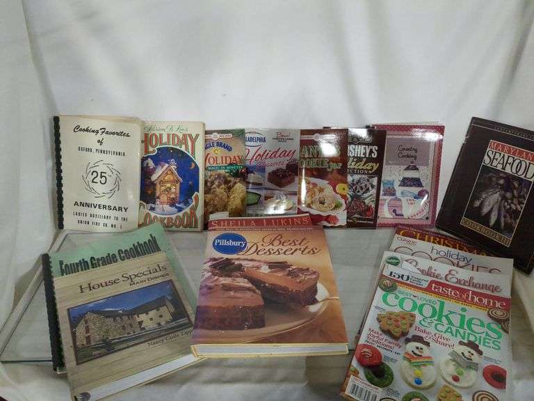 Collection of Cookbooks - Delaware Auction Center