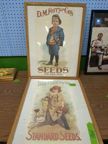 Standard Seed Advertising Prints - Delaware Auction Center
