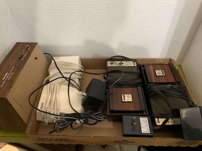 Fanon Wireless Intercom System, RCA Phone Jacks, and Johnson Broadcast ...