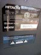 44" Hitachi TV with Remote - Delaware Auction Center