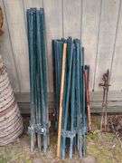 Assortment of Electric Fence Posts - Delaware Auction Center