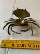 Mounted Crab and Brass Crab - Delaware Auction Center