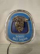Schlitz Malt Liquor Lighted Sign - Delaware Auction Center