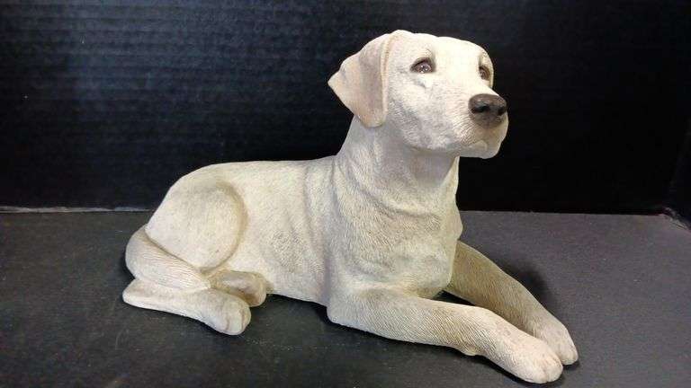 Sandicast Yellow Lab Figurine - Delaware Auction Center