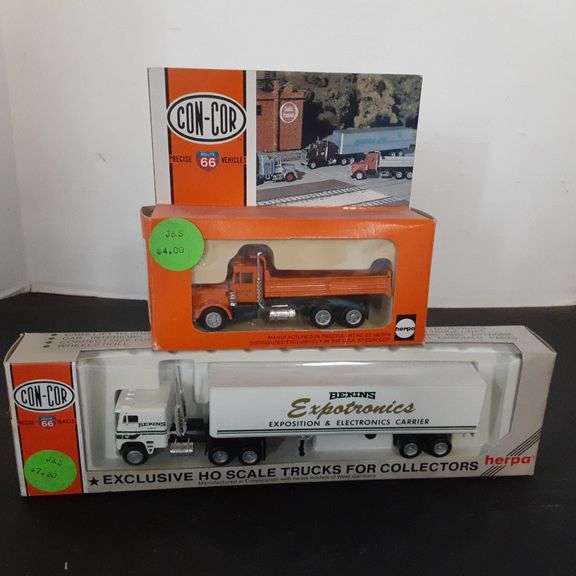 (2) Con-Cor HO Scale Trucks - Delaware Auction Center
