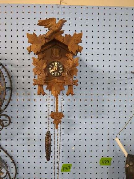 German Cuckoo Clock (Works) - Delaware Auction Center