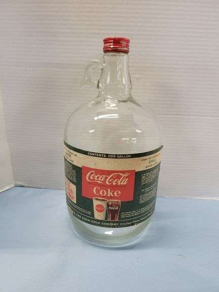 One Gallon Coca-Cola Syrup Bottle - Delaware Auction Center