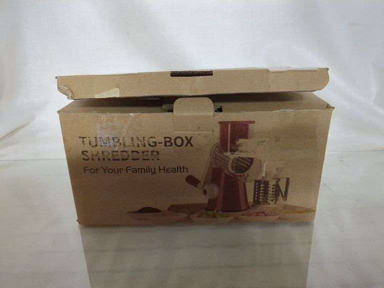 Tumbling Box Shredder - Delaware Auction Center