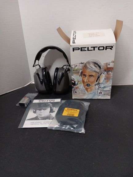 Peltor Tactical Stereo Hearing Protection - Delaware Auction Center