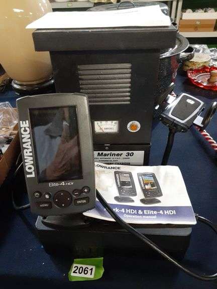 Mark 4 Elite HDI, Surge Protector, Pro Mariner 30 Amp Battery Charger ...