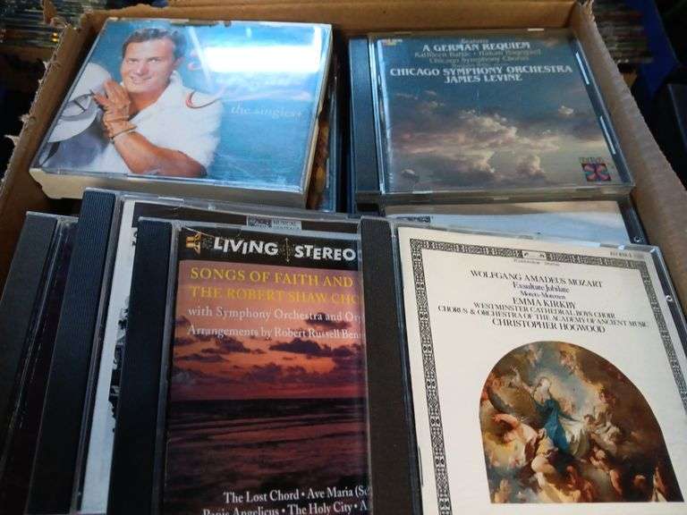 Large Assortment of CD's (Classical, Country & Pop) - Delaware Auction ...