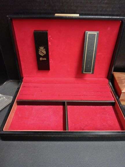 Men's Wooden Trinket Box, Men's Valet, Glass Trinket Box & Plastic Box ...