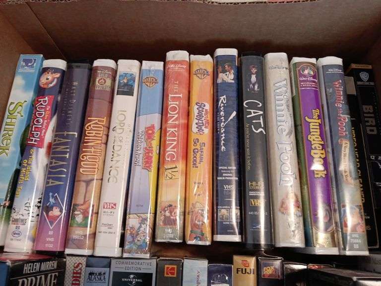 Assorted VHS Tapes - Delaware Auction Center