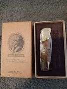 Colonel Littleton No. 3 Knife Foxfire w/ Box and Brass Tire Pressure ...