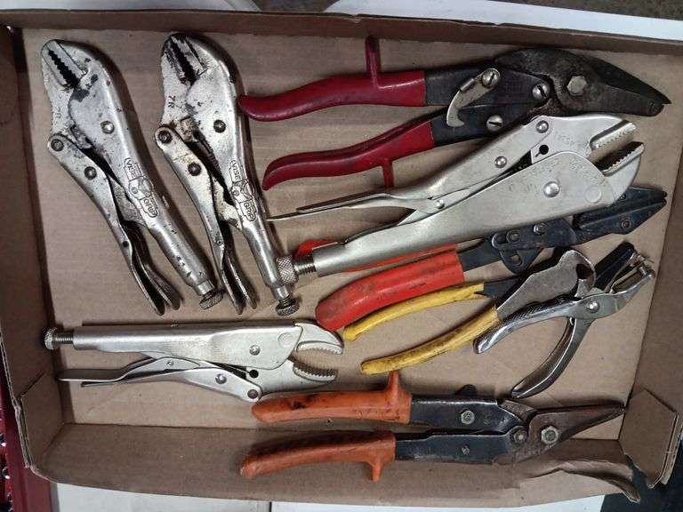 Sheet Metal Snips & Vise Grips - Delaware Auction Center