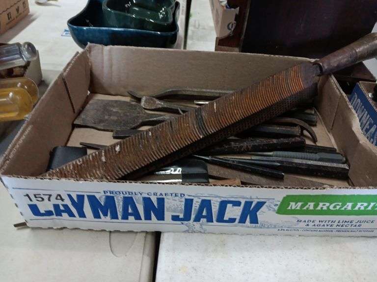 Assorted Punchs, Chisels & Files - Delaware Auction Center