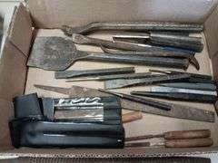Assorted Punchs, Chisels & Files - Delaware Auction Center