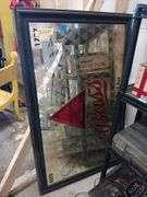 Large Bass Ale Framed Mirror - Delaware Auction Center