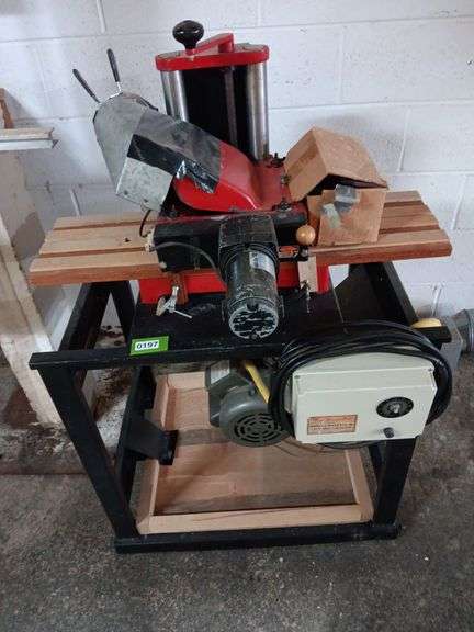 Williams Hussey Molder Planer w/ Stand - Delaware Auction Center