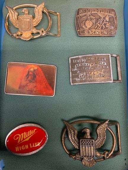 Collection of Belt Buckles - Delaware Auction Center