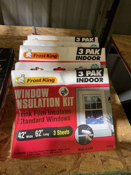 4-Window Insulation Kits - DOOLEY AUCTION, LLC