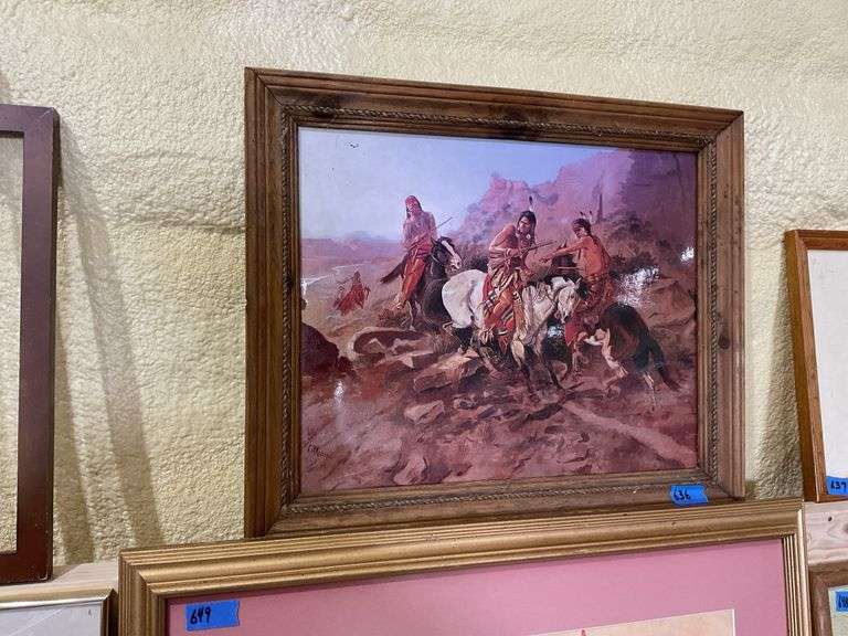 CM Russell Print - DOOLEY AUCTION, LLC