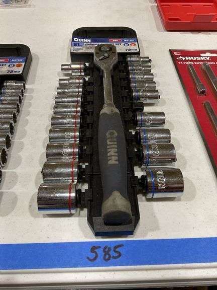 Quinn 1/2” Drive Socket Set - DOOLEY AUCTION, LLC