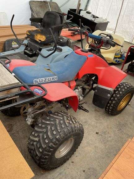 1985 Suzuki 4 Wheeler, needs work - DOOLEY AUCTION, LLC