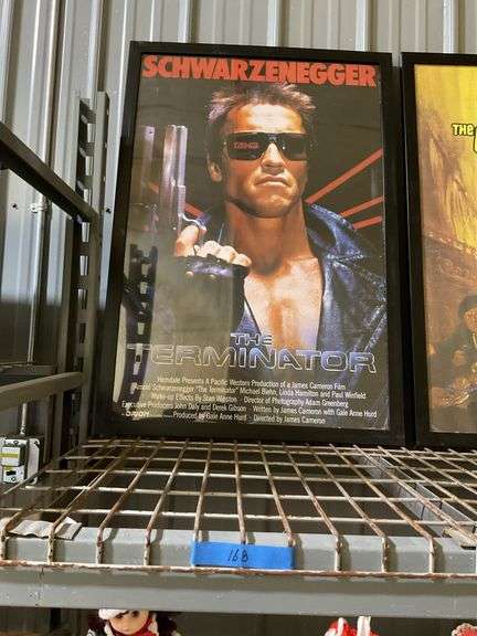 Terminator Movie Poster - DOOLEY AUCTION, LLC