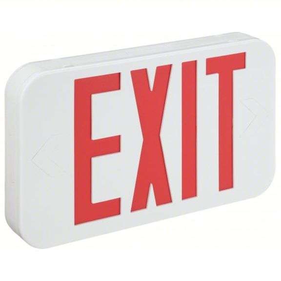 Compass LED Emergency Exit Sign Ceiling/Wall Nickel Cadmium - CER ...