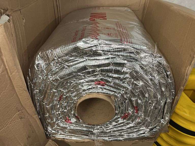 (2) 3M 50' OAL x 24" OAW Silver Endothermic Wrap Firestop Strip - 6MKL2 ...
