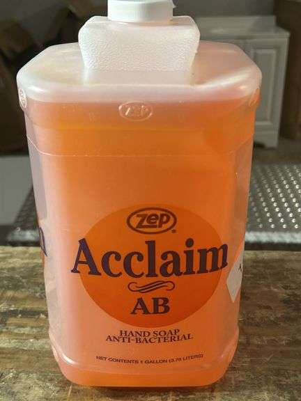 (2) Zep Acclaim 1 Gallon Anti-Bacterial Liquid Hand Soap - 31494 - MSRP ...