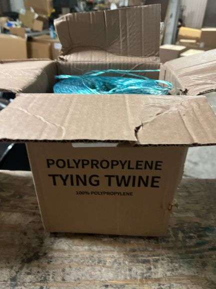 (2) 6,500 Ft OAL 42 lb Working Load Limit 1/16"Dia Twisted Twine ...