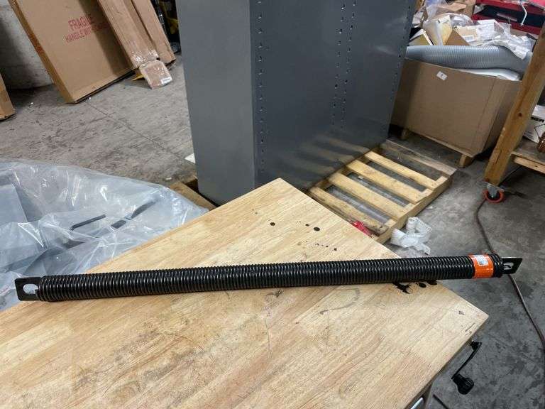 E900 Hardware 36 in 0.244 in No.3 Wire Plug-End Garage Door Spring ...