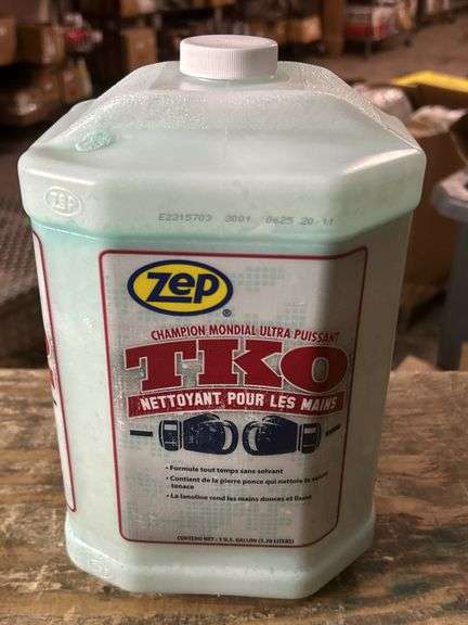 (2) Zep 1 gal TKO Hand Cleaner Refill - R54824 - MSRP 2 @ $65.99 each ...