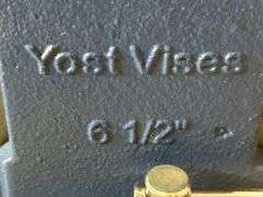 Yost Vises 6-1/2" Industrial Grade Bench Vise - MSRP $359.99 - Redbird ...