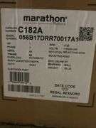Marathon 1PH 1 HP 60Hz 56 Frame 1725 RPM General Purpose Motor - C182A ...