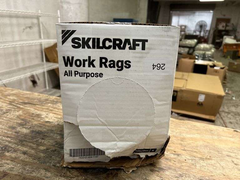 Skilcraft Work Rags All Purpose 5 Lbs - 7920-01-454-1147 - MSRP $35.05 ...