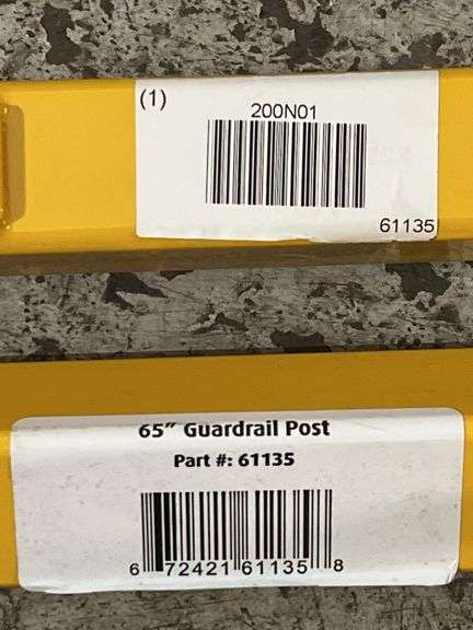 (3) Guardian Universal Yellow Post for Gusset Mount - 200N01 - MSRP 3 ...