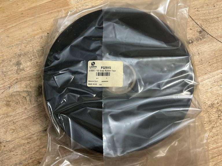(6) Lawson 1-1/2" x 100' All-Rubber Glass Setting Tape - P32915 ...