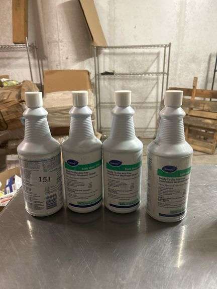(4) Diversey 32 oz RTU Disinfectant Washroom Cleaner - 5516217 - MSRP 4 ...
