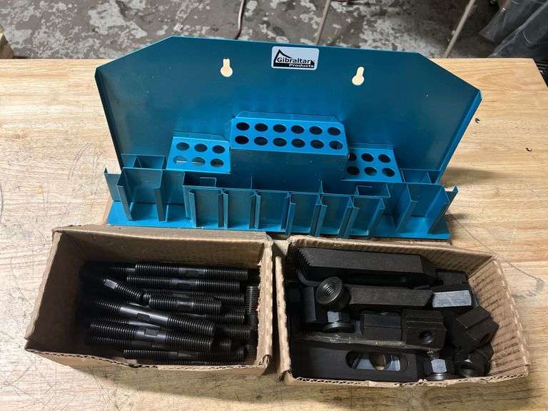 Gibraltar 52-Pc 13/16" T-Slot Fixture Clamp Step Block & Clamp Set ...