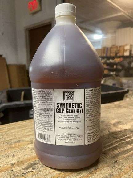 G96 1 Gal Synthetic CLP Gun Oil For Small and Large Caliber Weapons ...