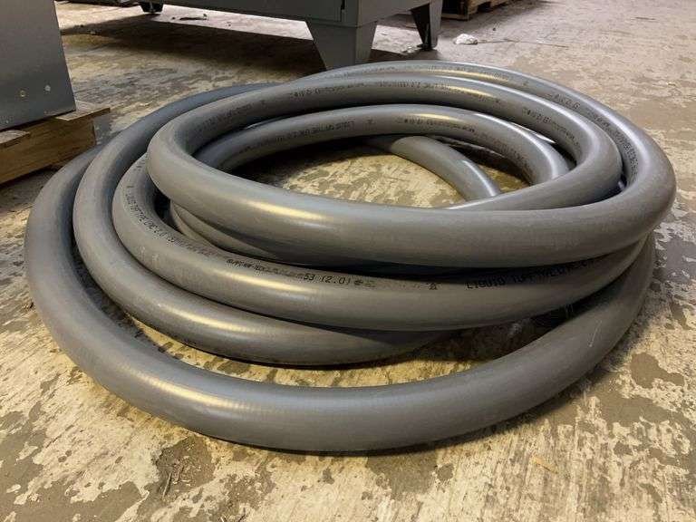 Liquid-Tuff 2" Trade Size x 50' L Gray Liquid-Tight Flexible Steel ...