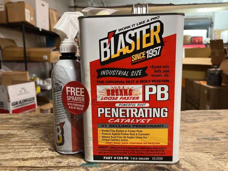 Blaster 1 Gal PB Powerful Rust Penetrating Catalyst - 128-PB - MSRP $67 ...